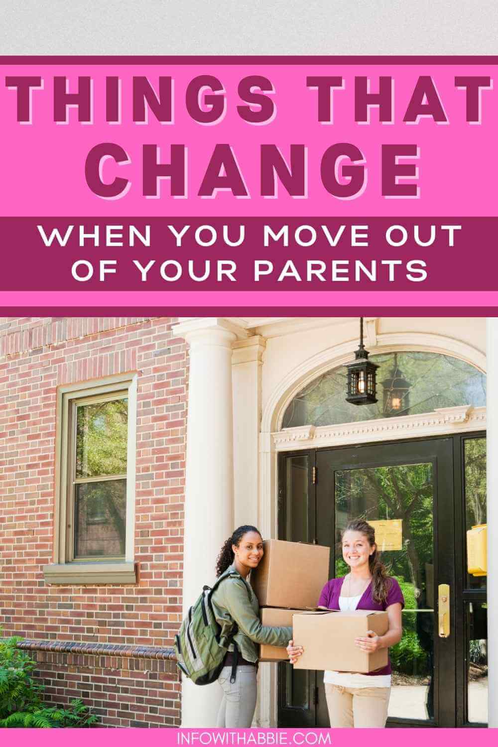 10 Things That Will Change When Moving Out Of Your Parents - Info With ...